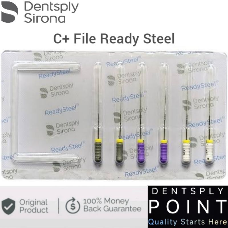 Jual ORIGINAL Dentsply C+ File C Plus File C Pilot | Shopee Indonesia