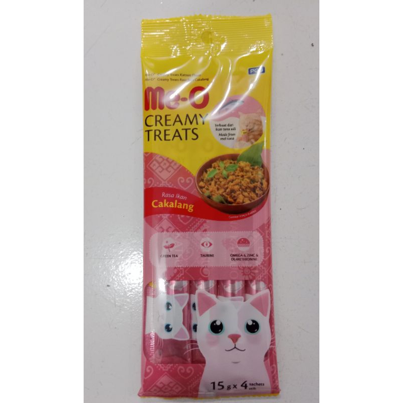 Jual MEO CREAMY TREATS rasa ikan cikalang | Shopee Indonesia