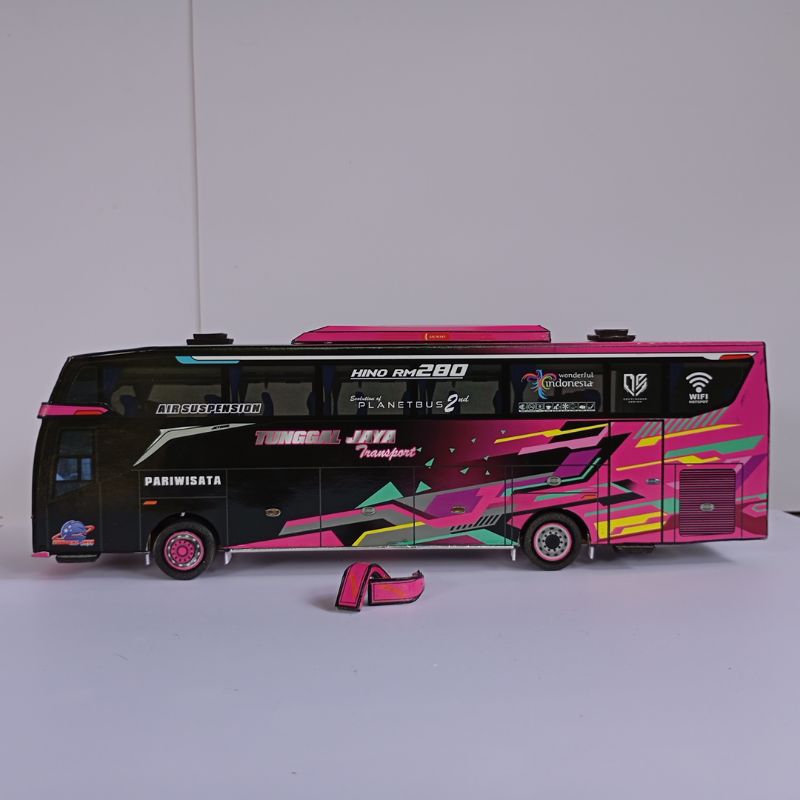 Jual Miniatur Bus BLACKPINK Tunggal Jaya JB5 Papercraft | Shopee Indonesia