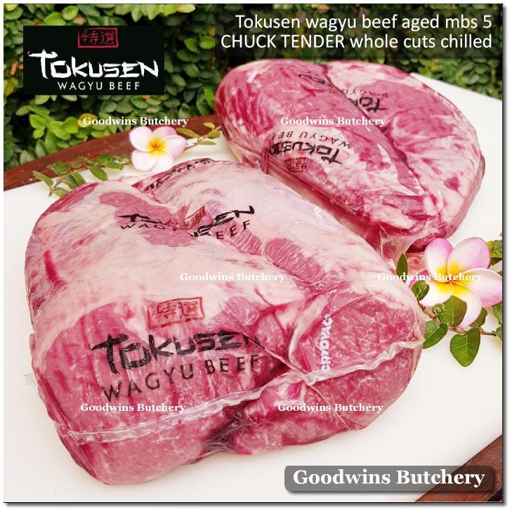 Jual Beef CHUCK TENDER Wagyu Tokusen marbling