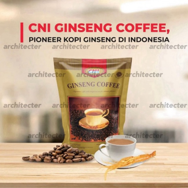 Jual KOPI GINSENG CNI GINSENG COFFEE ISI 20 SACHET ASLI ORIGINAL ...