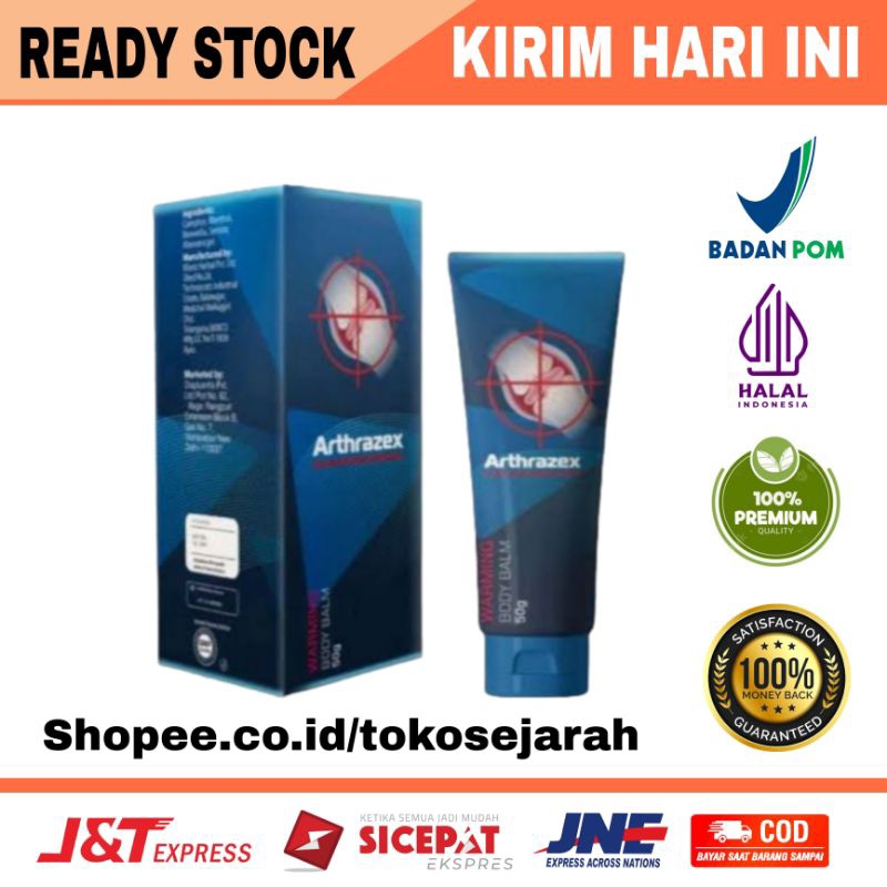 Jual ARTHRAZEX CREAM SENDI ASLI ATASI NYERI SENDI DAN TULANG 100% ...