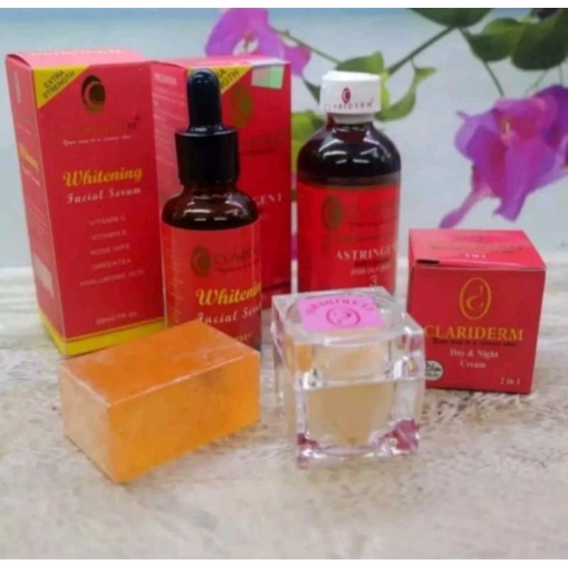 Jual Clariderm Paket Original - Paket 𝗚𝗟𝗢𝗪𝗜𝗡𝗚 Cream Clariderm Super ...