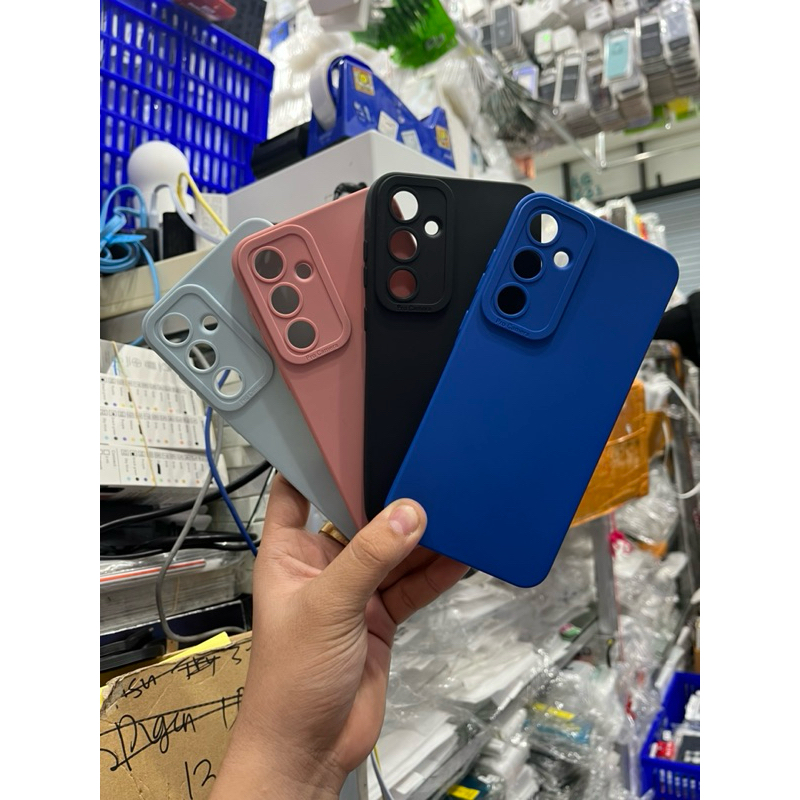 Jual SAMSUNG A55/SAMSUNG A35 PRO CASE CASE PRO CAMERA WARNA CASE RUBBER ...