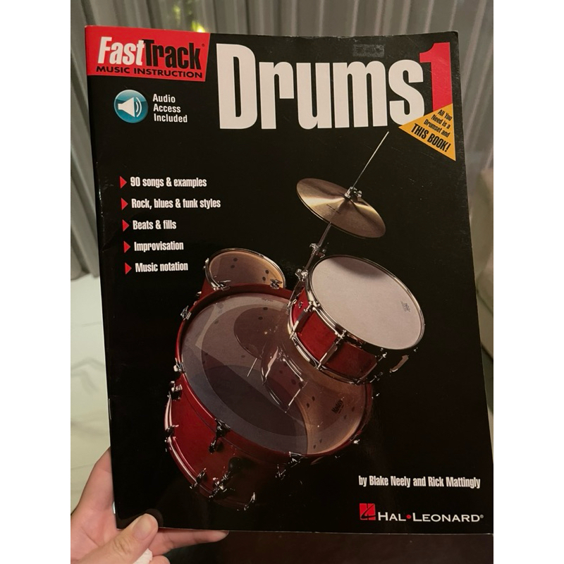 Jual Buku musik Fast Track Drums 1 Preloved | Shopee Indonesia