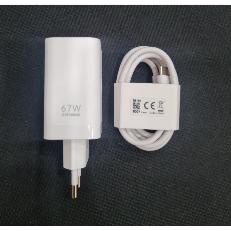 Jual Oppo Charger Reno 10 5G SuperVooc 67W Type C Original | Shopee ...