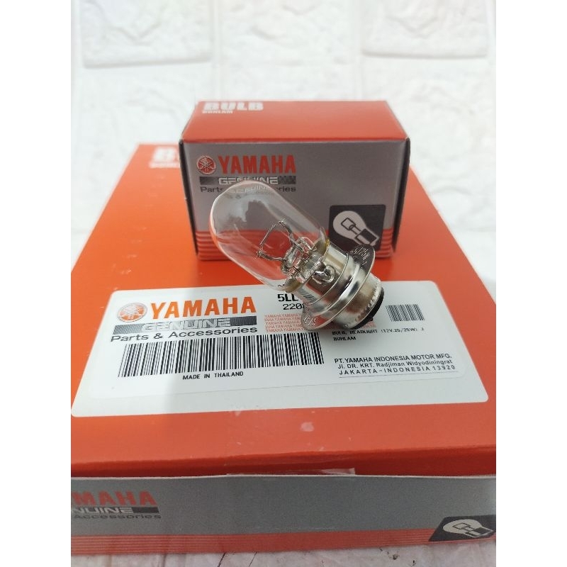Jual Dop Lampu Depan Yamaha Universal 12V 35W (5LL) 100% Original ASLI ...