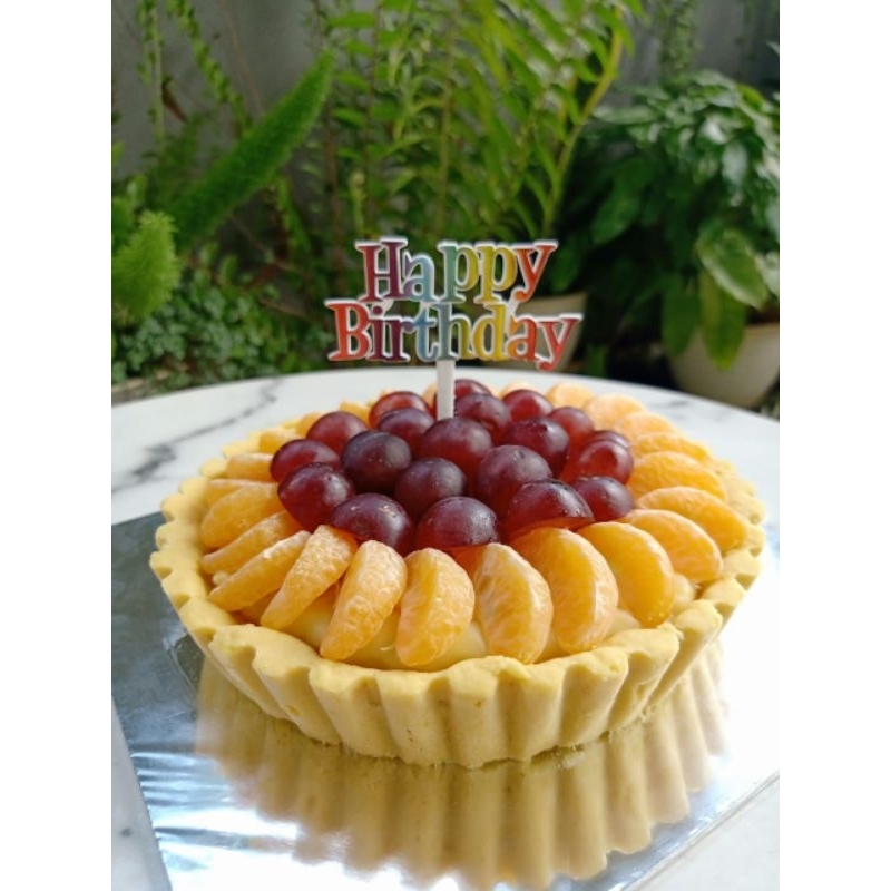 Jual Pie Buah Besar 16cm,18 cm dan 20cm Fruit Pai Enak Dan Segar Kue ...