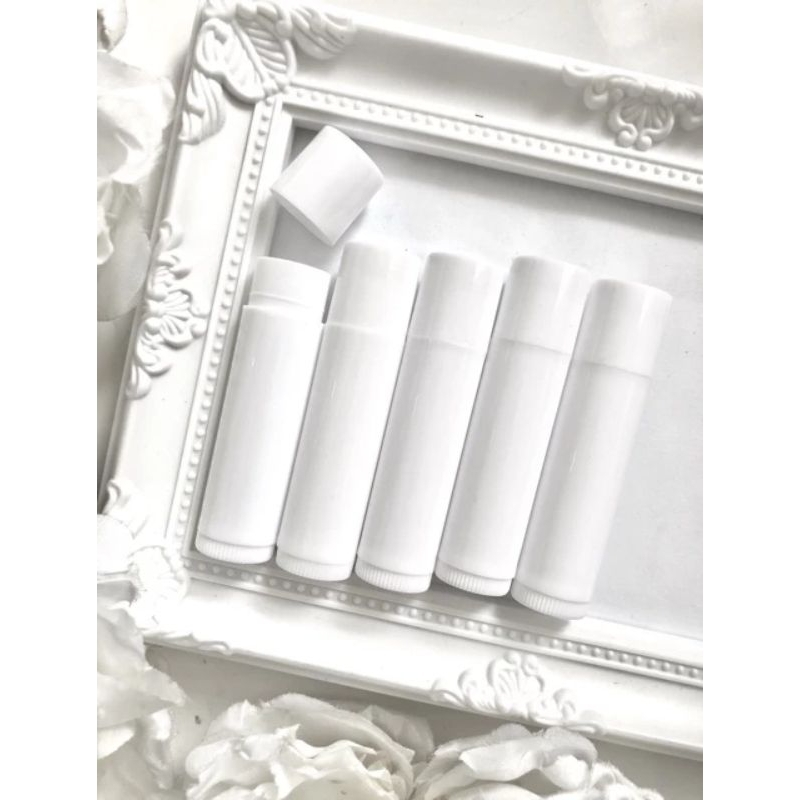 Jual TUBE LIP BALM 5g/TUBE LIPS BALM WHITE/TEMPAT LIPBALM/BOTOL LIPBALM ...