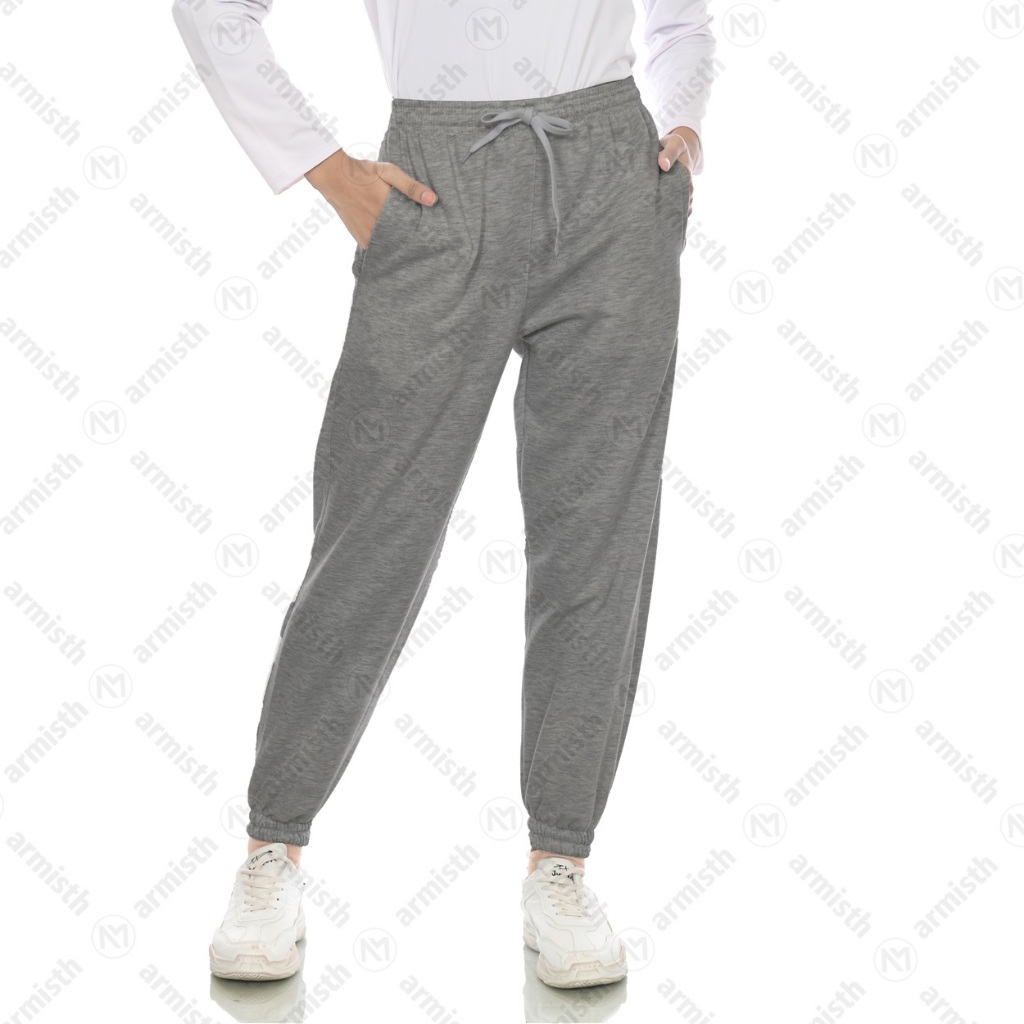Jual Armisth - Celana Jogger Training Wanita Fleece / Training Joger ...