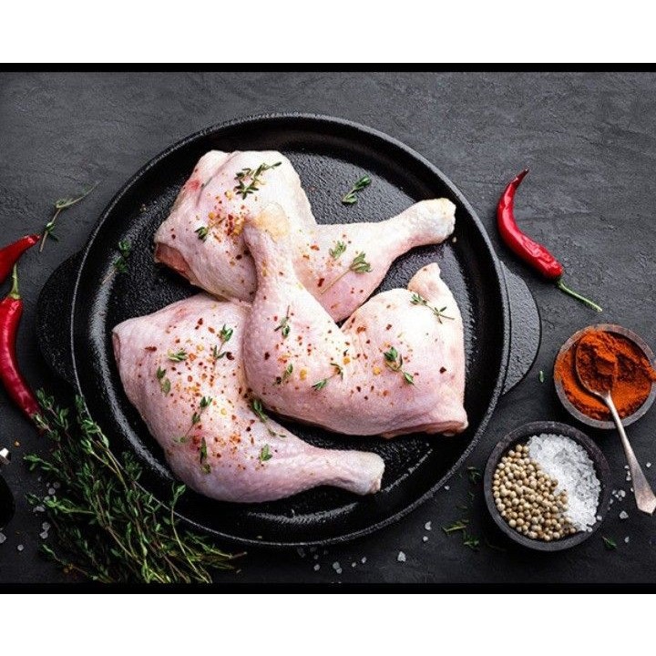 Jual Paha Ayam Utuh Broiler | Chicken Leg | Paha Ayam Pistol 1,1kg ...