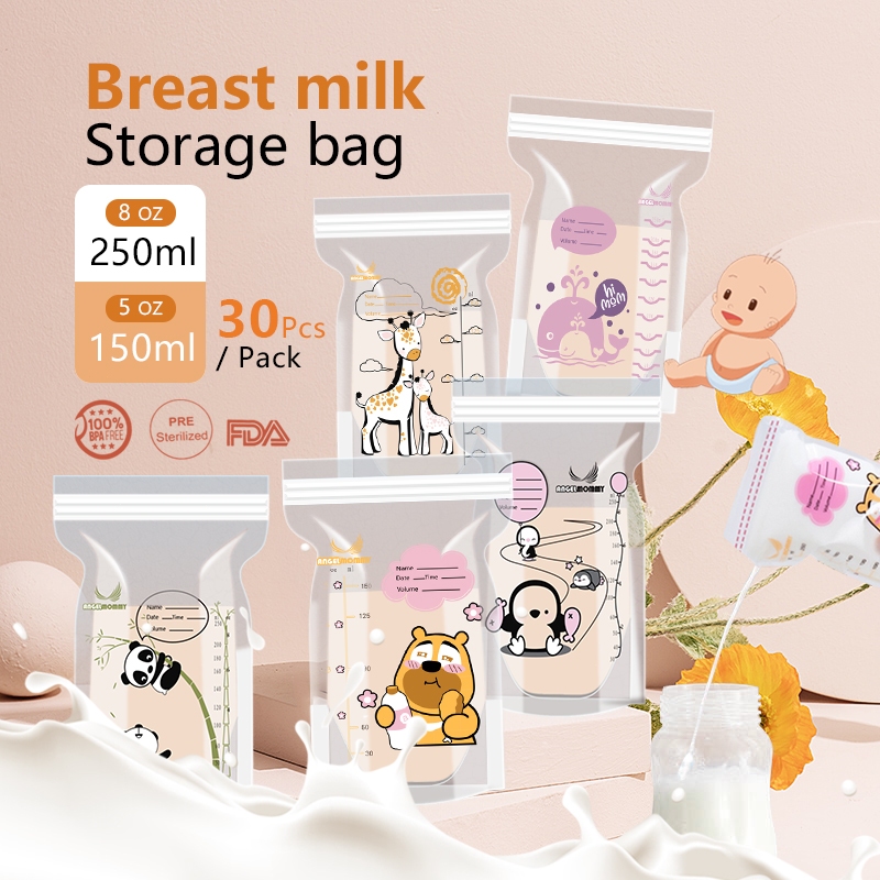 Jual 150ML/250ML Kantong Asi Plastik Asi Breastmilk Storage Bag Milk ...