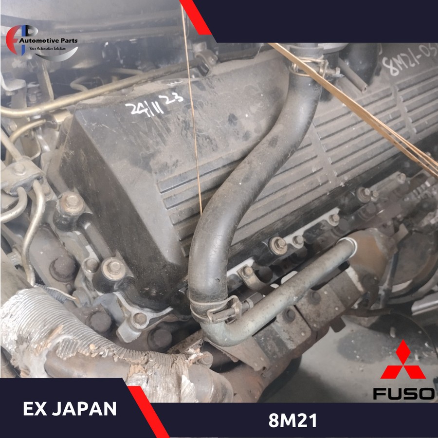 Jual ENGINE MESIN 8M20 8M21 MITSUBISHI FUSO SUPER GREAT EX JAPAN ...