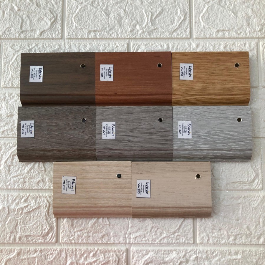 Jual PLINT PVC PLINT VINYL/SPC MOTIF KAYU PANJANG 2,4 MTR | Shopee ...