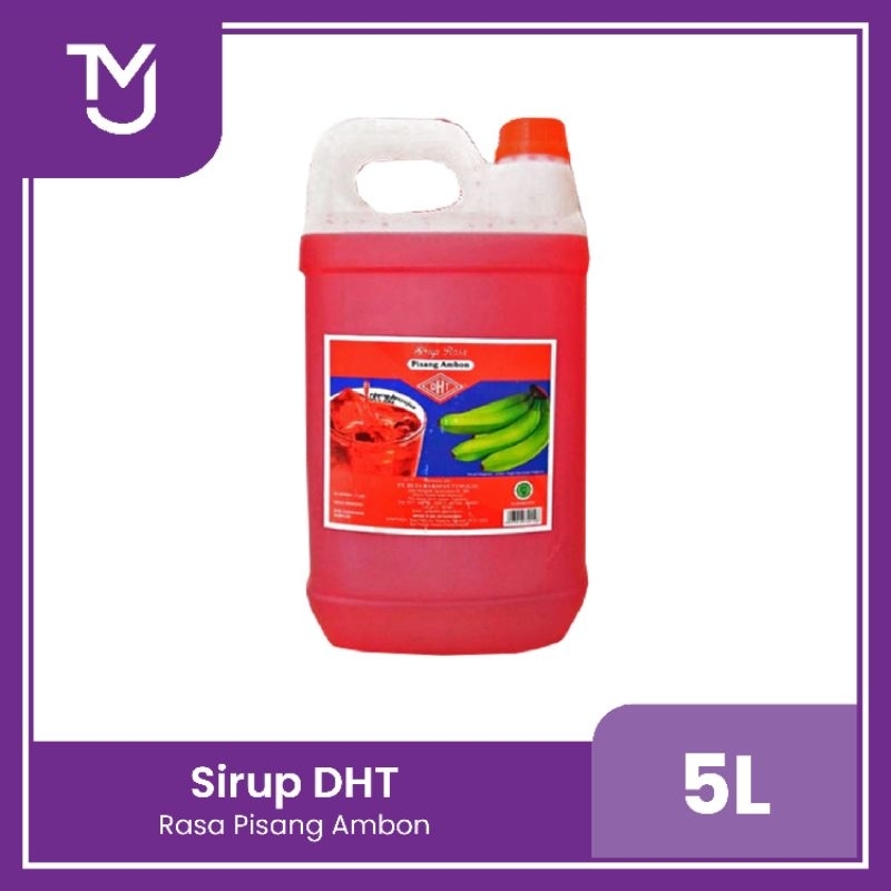 Jual Sirup DHT rasa Pisang Ambon 5 Liter Oleh-Oleh Khas Makassar ...