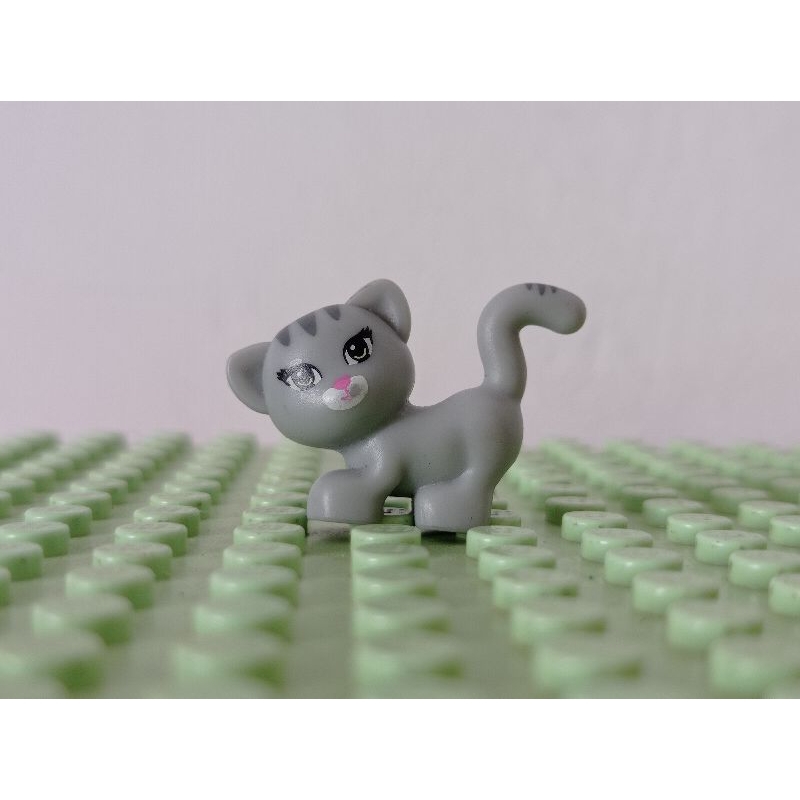 Jual lego animal cat grey original | Shopee Indonesia