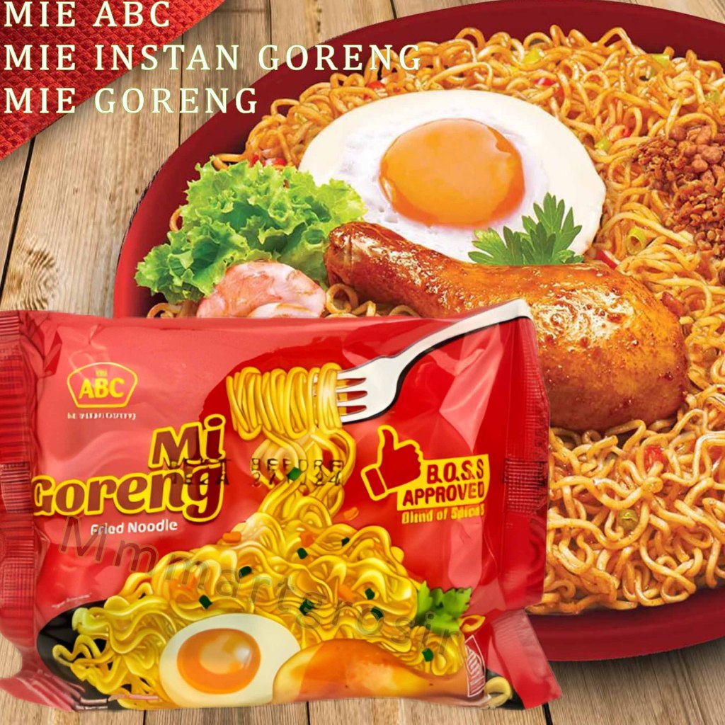 Jual Mie Abc / Mie Instan Goreng / Mie Goreng Rasa Fried Noodle / 70gr ...