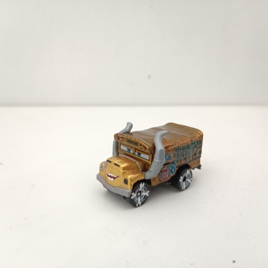 Jual Disney Pixar Cars Mini Racers Miss Fritter Gold Mini Racer Cars ...