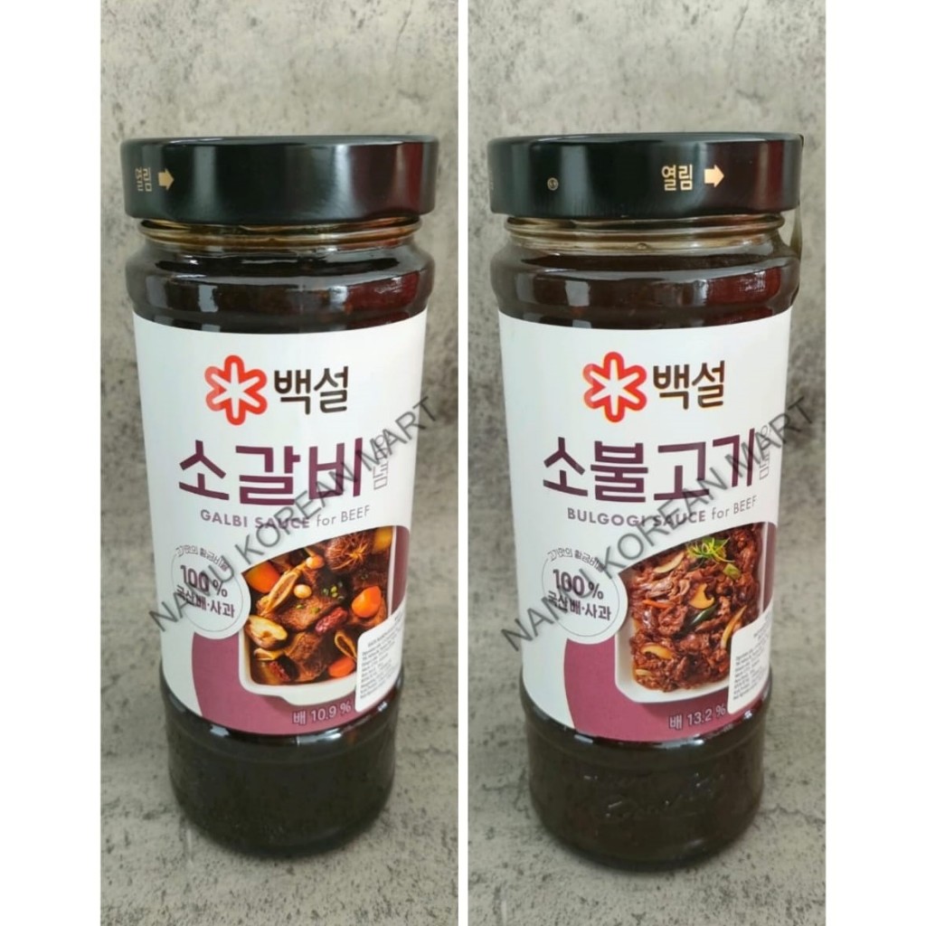 Jual CJ Beksul Korean BBQ Sauce Bulgogi Marinade 500gr / CJ Beksul ...