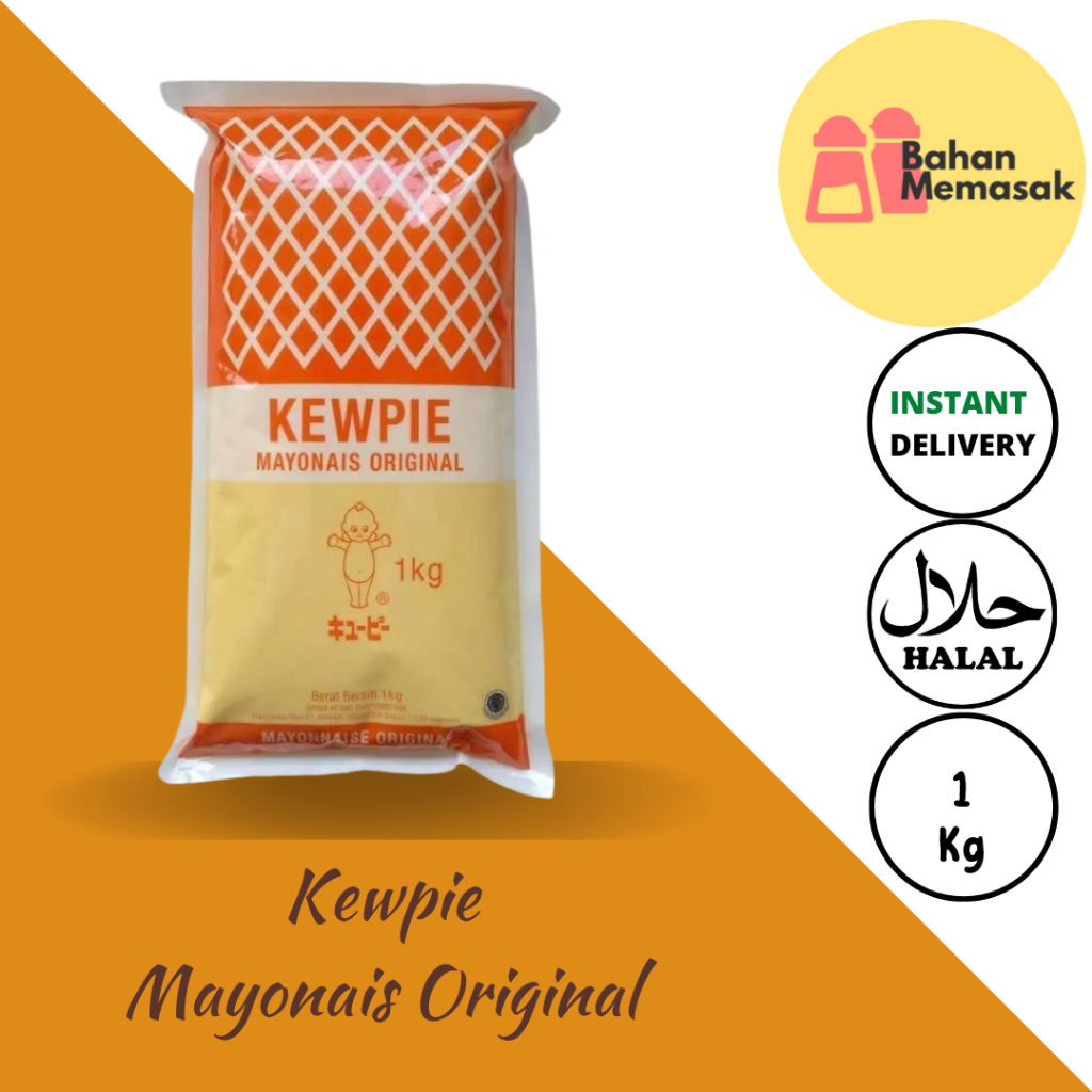 Jual Kewpie Mayonnaise Original Mayo Jepang 1 Kg BPOM Halal | Shopee Indonesia