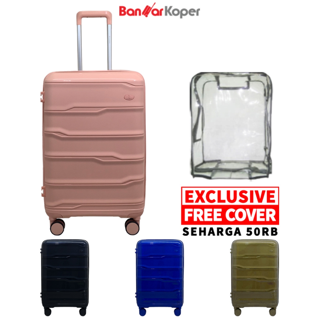 Jual Tas Koper Polo Classic 10116 Koper 24 Inch Hardcase Anti Pecah ...