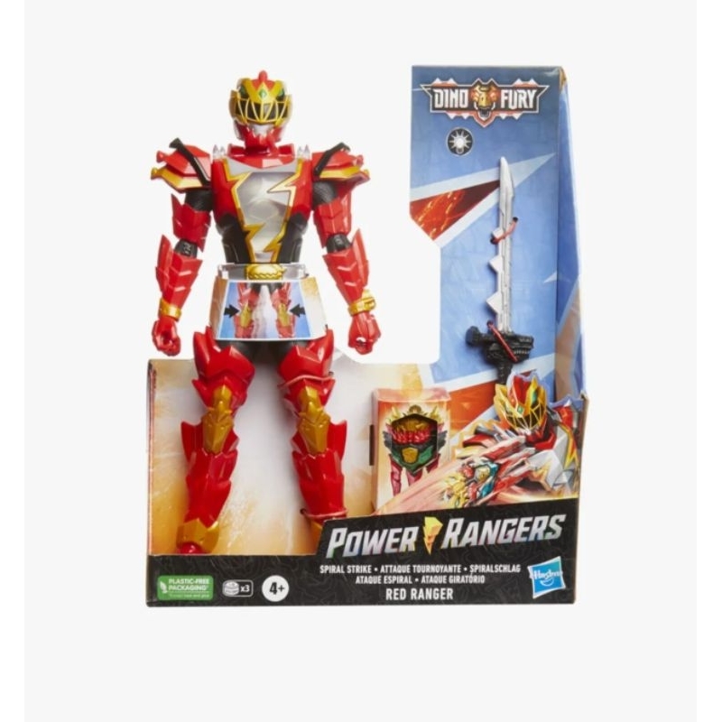 Jual power rangers spiral strike red rangers lightning rangers dino ...