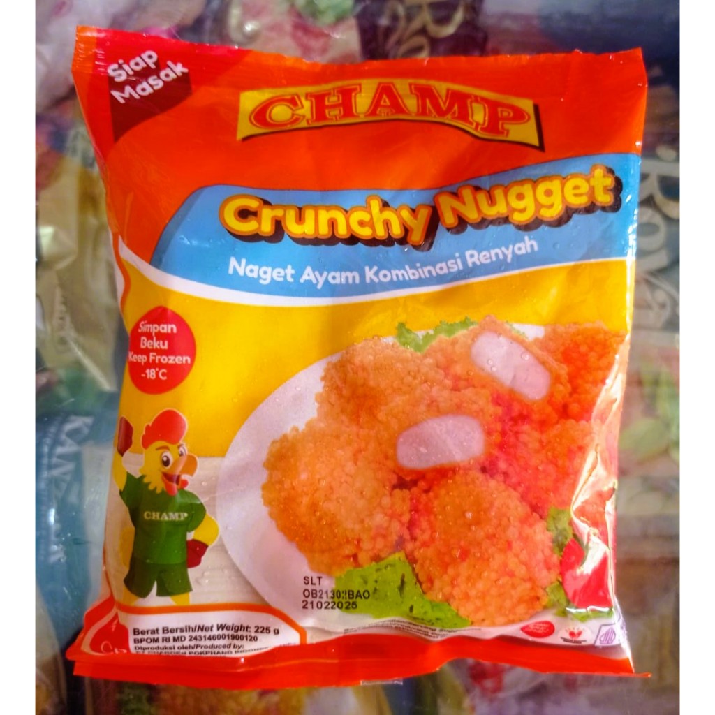 Jual Champ Crunchy Nugget 225 gr | Shopee Indonesia