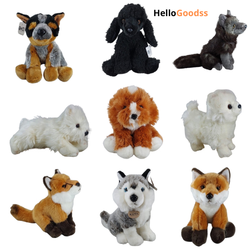 Jual Boneka Binatang Anjing Terrier Cattledog Husky Fox Serigala Wolf ...