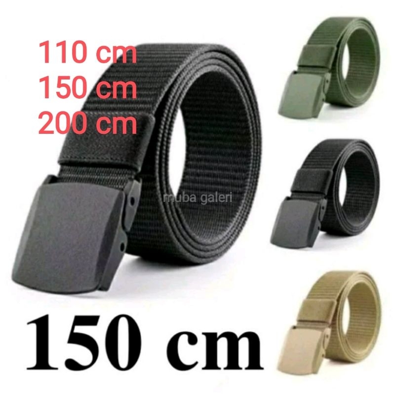 Jual IKAT PINGGANG PRIA JUMBO 150 CM SABUK TACTICAL PRIA GESPER KANVAS | Shopee Indonesia