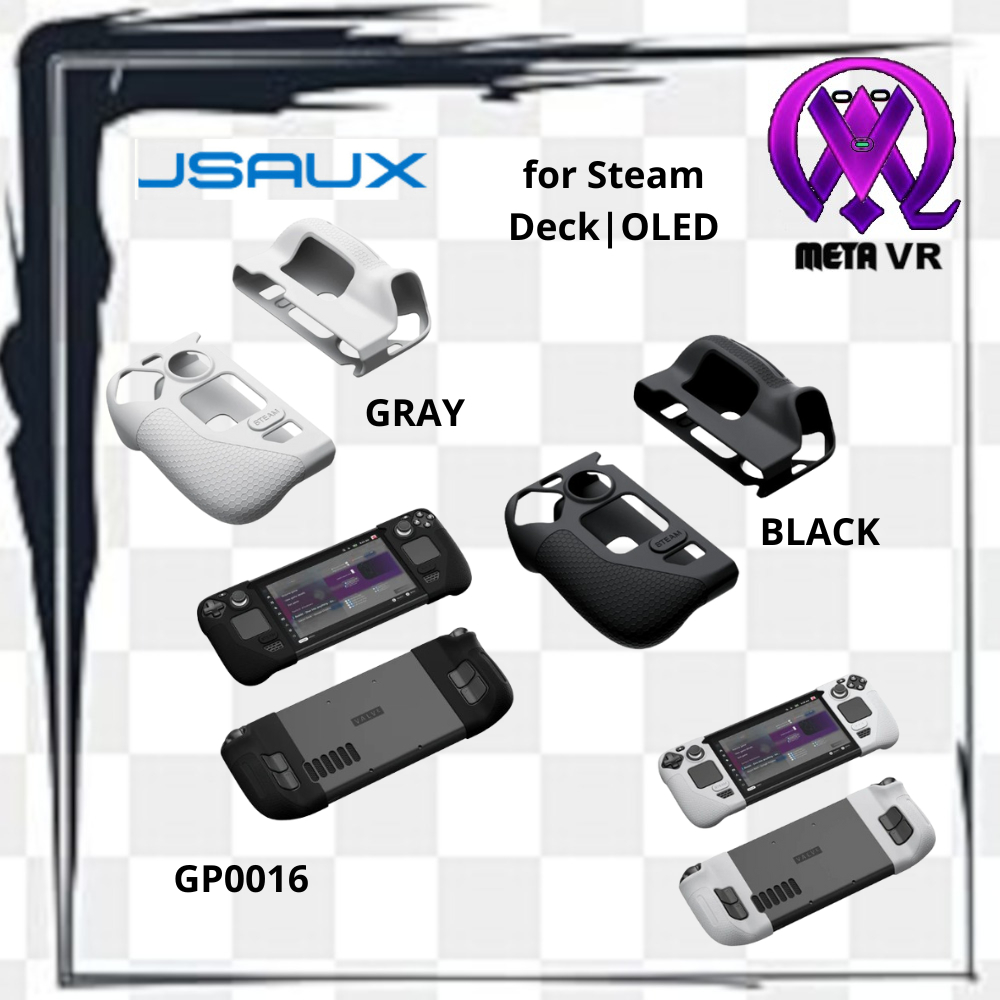 Jual JSAUX GP0016 Silicone Grip Cover Aksesoris for Steam Deck | OLED ...