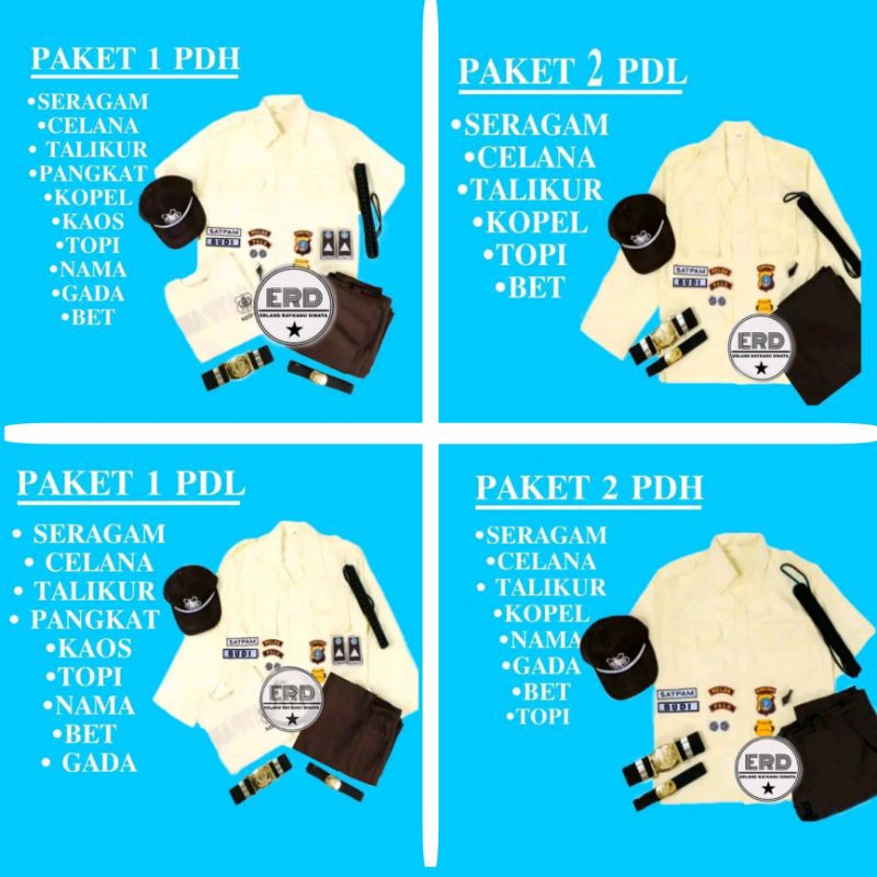 Jual COD!!PAKET LENGKAP BAJU SERAGAM SETELAN PDL PDH SATPAM SECURITY ... Jual COD!!PAKET LENGKAP BAJU SERAGAM SETELAN PDL PDH SATPAM SECURITY ...