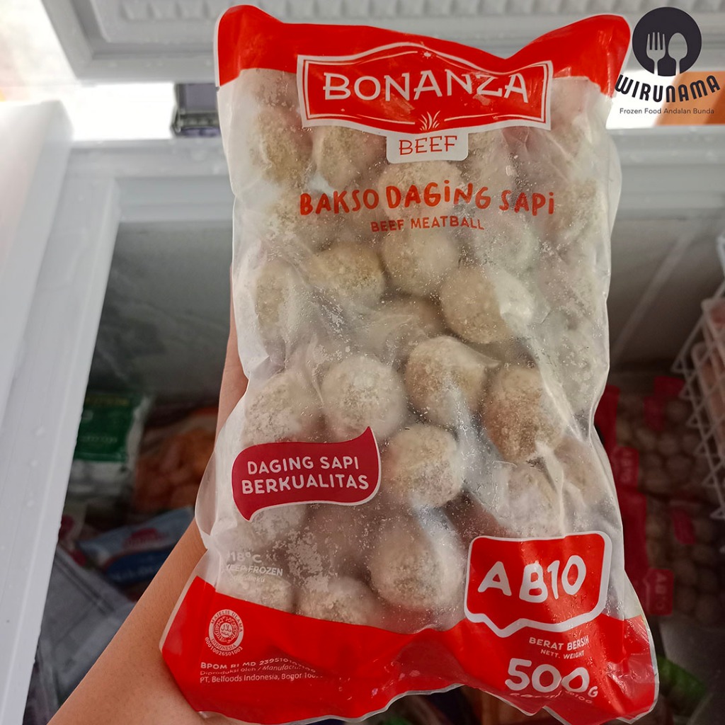 Jual Bakso Sapi Bonanza Meatball 250 gr 500 gr Frozen Food Yogyakarta ...