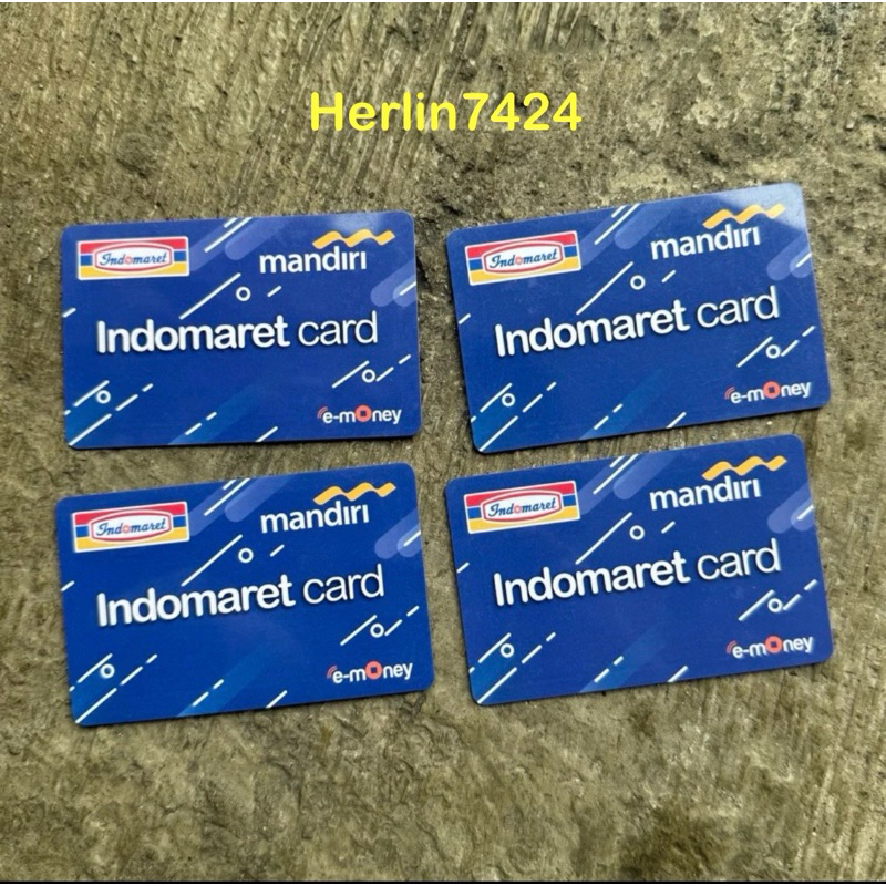 Jual E-money Card Mandiri Indomaret Card Saldo 0 | Shopee Indonesia