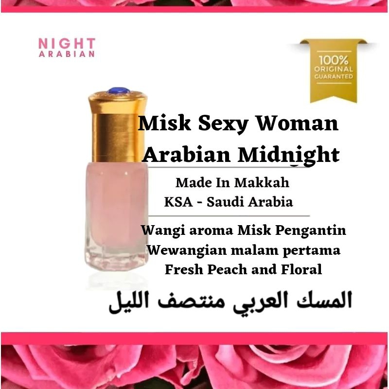 Jual Parfum Misk Pengantin (Sexy Woman) - Arabian Midnight - Parfum ...
