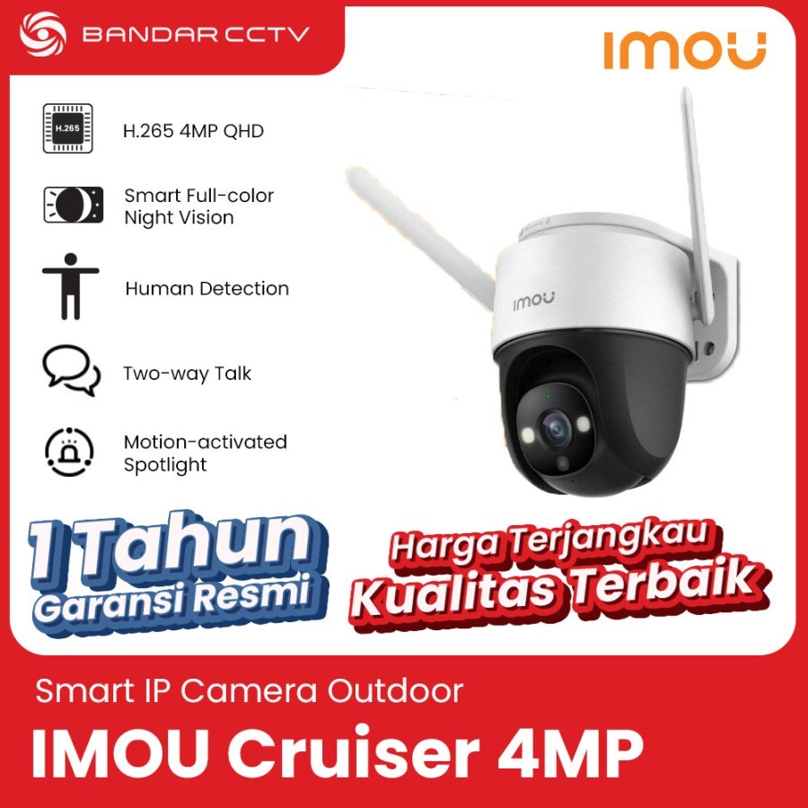 Jual IMOU Cruiser 4MP Smart Tracking: Security Excellence with Full ...