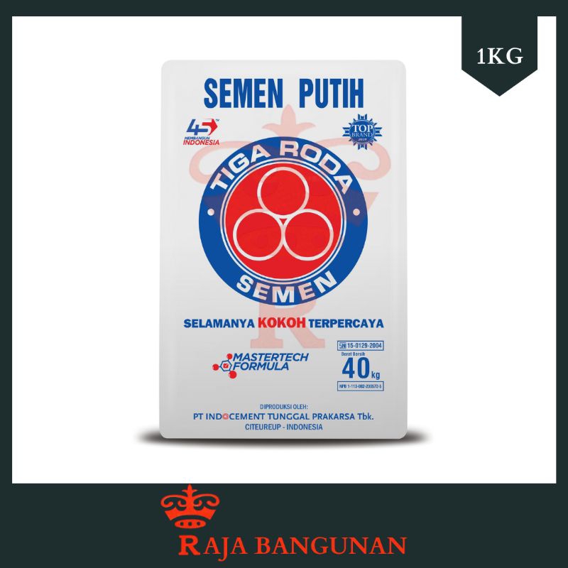 Jual Semen Putih Tiga Roda Acian Pleseteran Pemasangan keramik termurah ...