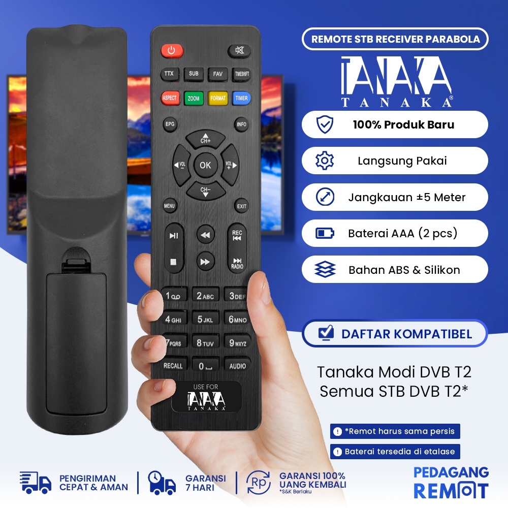 Jual Remot Remote STB Parabola Tanaka Modi DVB T2 / Remote Set Top Box ... Jual Remot Remote STB Parabola Tanaka Modi DVB T2 / Remote Set Top Box ...