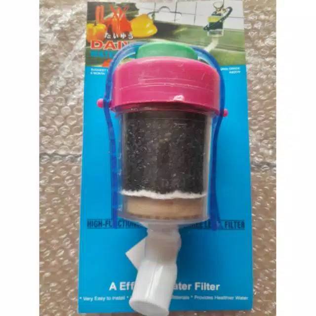 Jual FILTER KRAN AIR / SARING AIR KARBON AKTIF FILTER DAIYU | Shopee ...