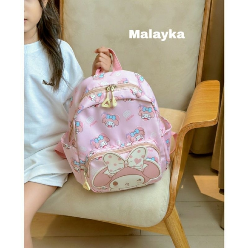 Jual Tas Ransel sekolah anak tk paud sd tas sanrio chinamorol my melodi kuromi | Shopee Indonesia