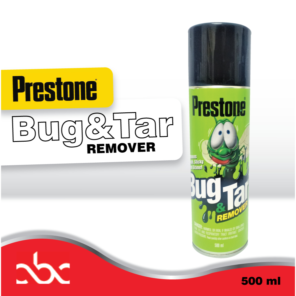 Jual Pembersih kotoran burung, serangga dan getah pada mobil Prestone Bug and Tar Remover ...