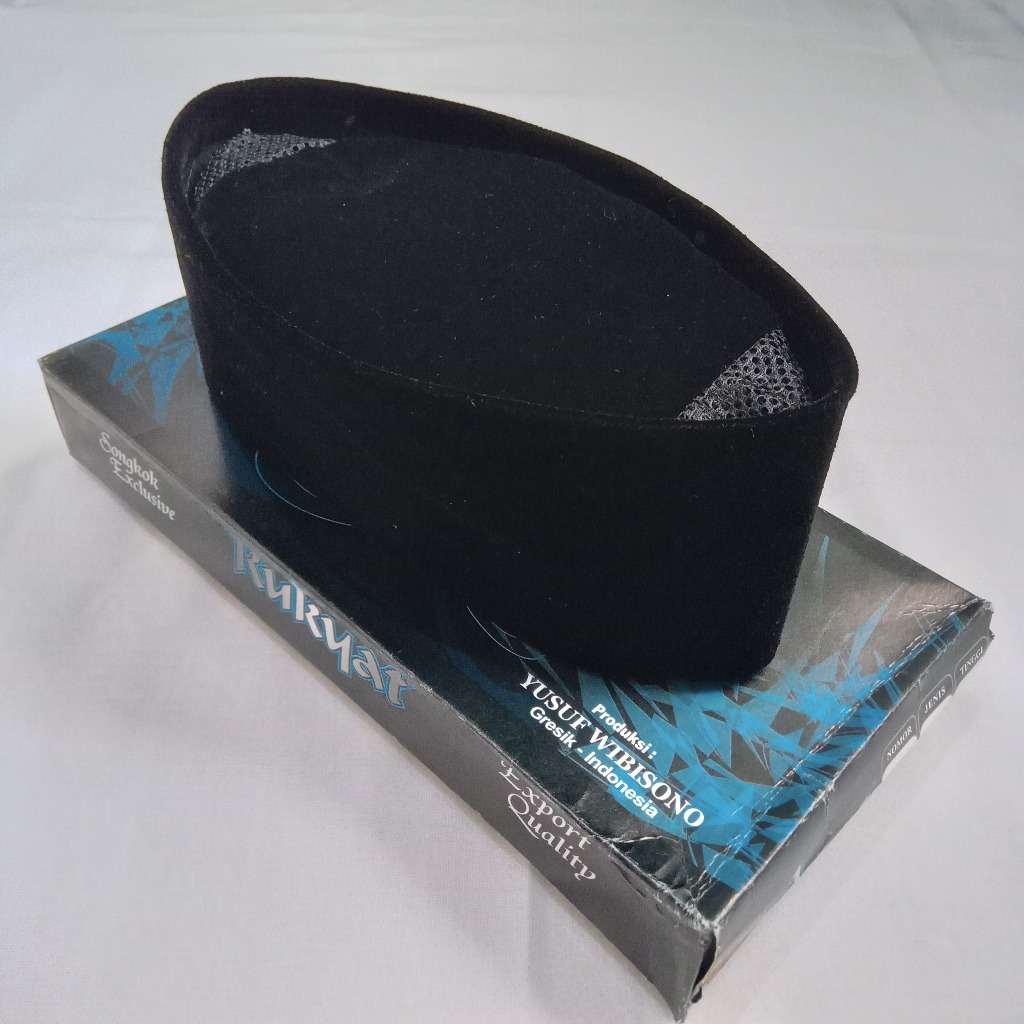 Jual Pbstore Pekanbaru - Peci Songkok Hitam Polos RUKYAT (AC) | Shopee Indonesia
