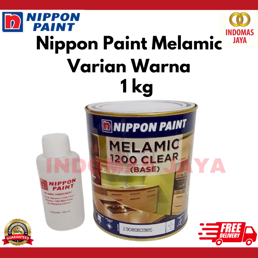 Jual Cat Kayu Nippon Paint Melamic 1kg Varian Warna | Shopee Indonesia