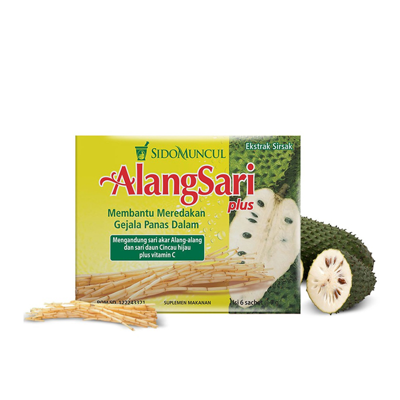 Jual Dils Shop Alang Sari Plus Sirsak (isi 6 sachet) untuk- Mencegah ...