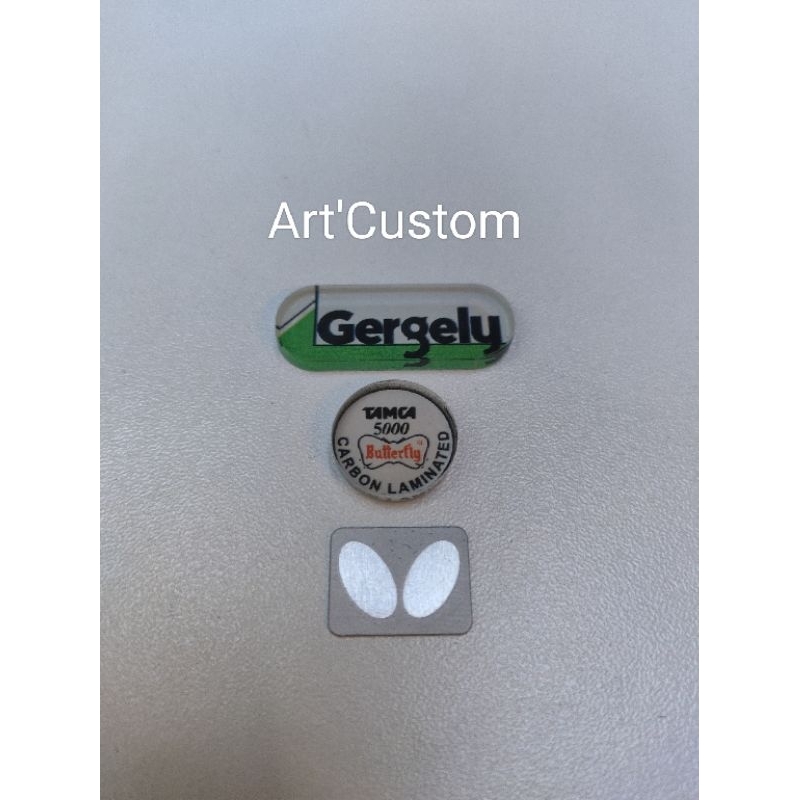 Jual Replika Logo Handle bet pingpong tamca 5000 Custom | Shopee Indonesia