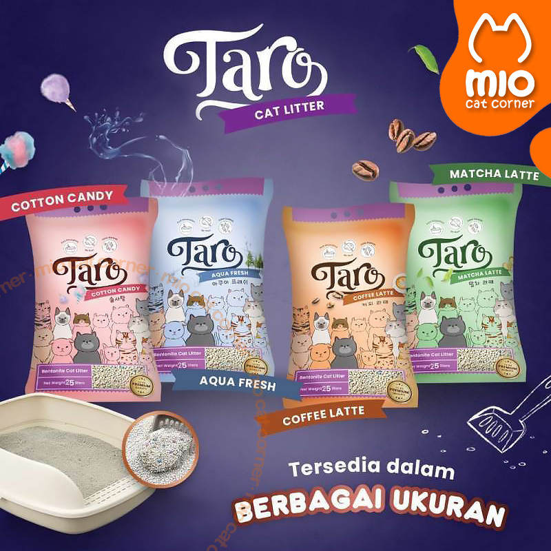 Jual TARO Cat Litter 5 ltr Pasir Gumpal Wangi Kucing Bentonite | Shopee ...