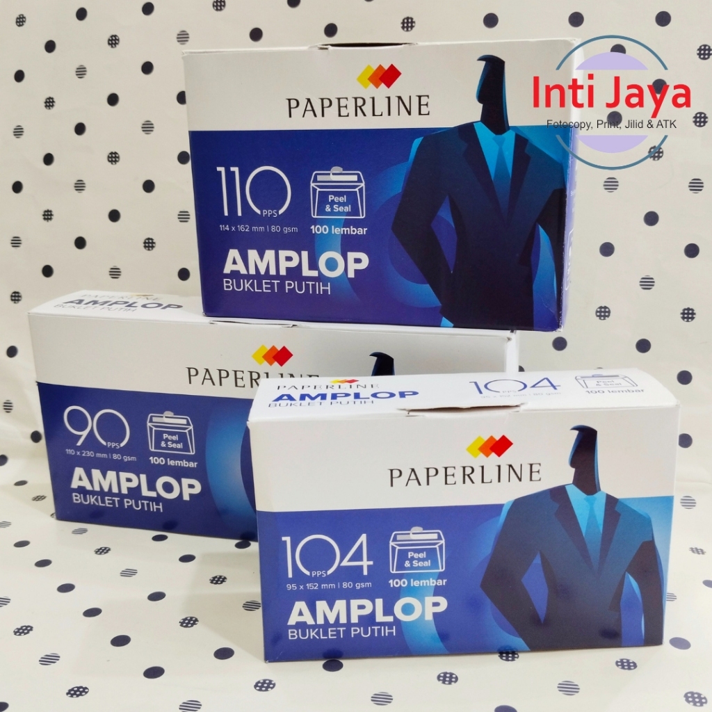 Jual Amplop Putih Paperline Envelope 90/ 110/ 104 | Shopee Indonesia