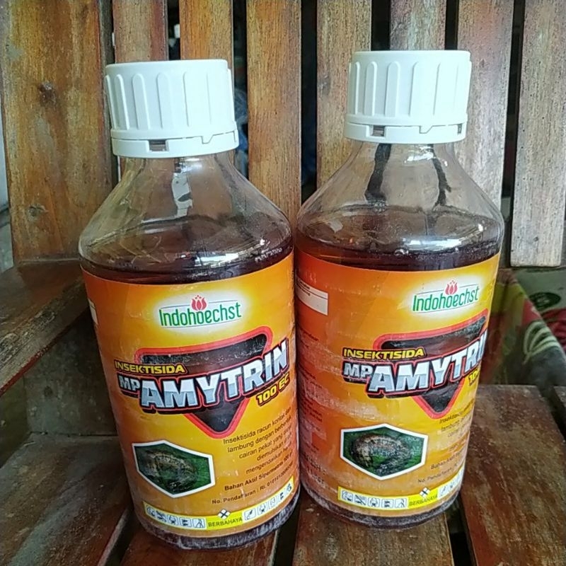Jual Insektisida AMYTRIN 100 EC 1 liter Apauh atasi ulat | Shopee Indonesia