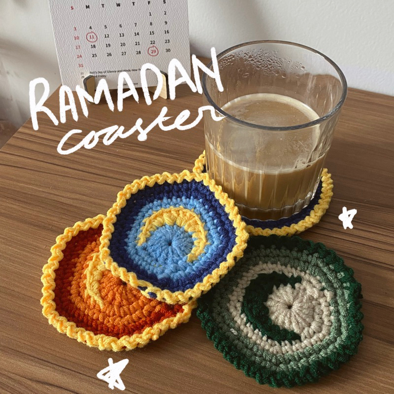 Jual Ramadan crochet coaster | Shopee Indonesia