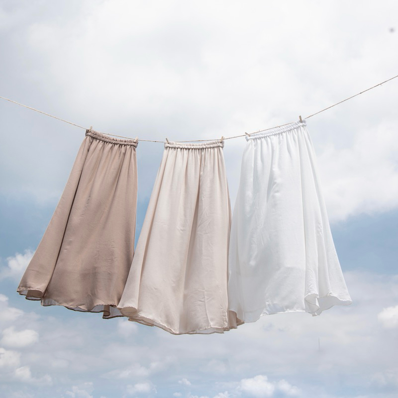 Jual Fwdaily - Shaula Skirt (Raya Collection- Skirt Maxi Umbrella-Rok ...