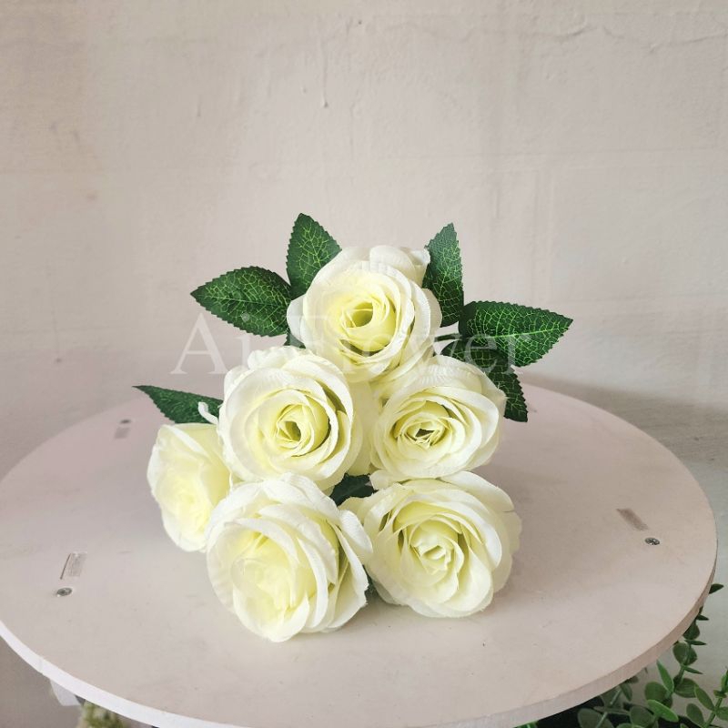 Jual Ai Flower / Bunga Mawar Tropis 6 Cabang / Rose Tropis X6 / Bunga ...